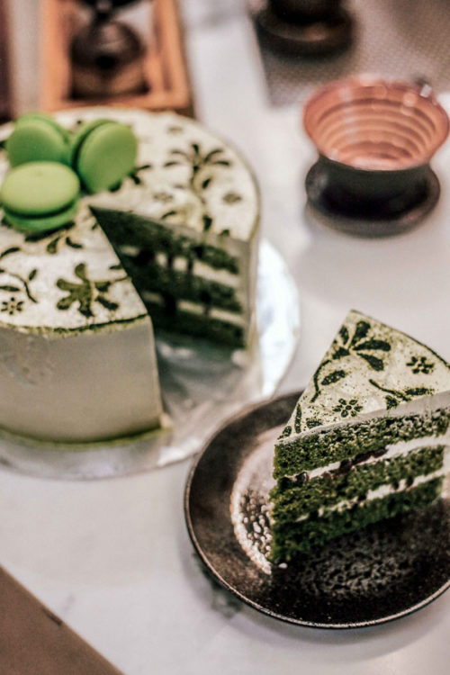 MATCHA ADZUKI BEAN CAKE | Niko Neko Matcha
