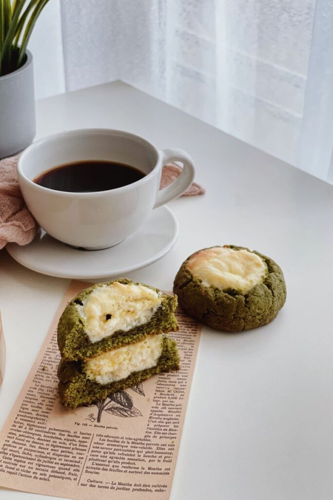 Matcha Cream Cheese Cookies | Niko Neko Matcha