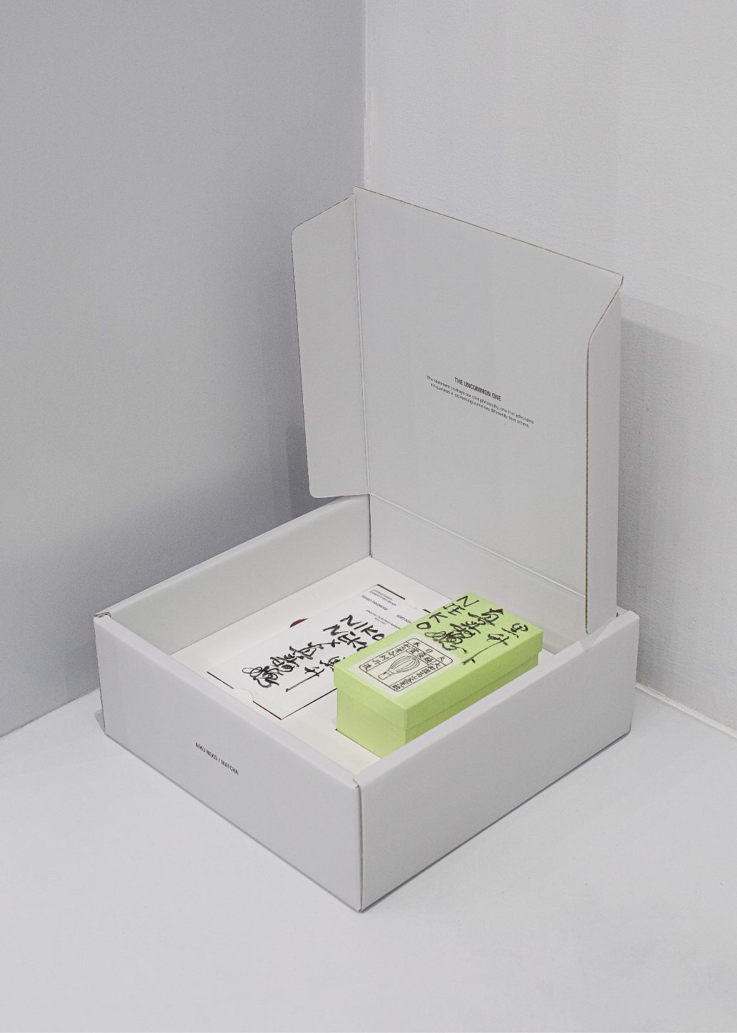 NIKO NEKO / MATCHA X TANGO TANIMURA Kurotake Collaboration Chasen ...