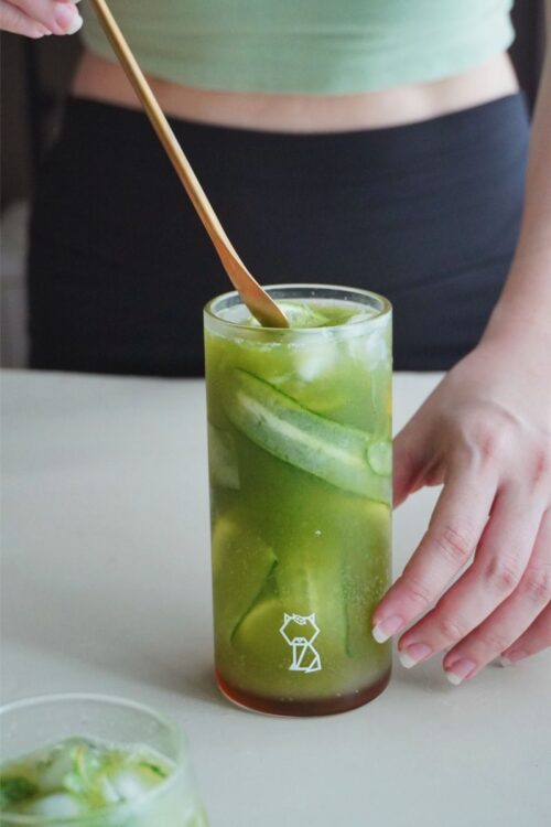 Matcha Lime Mojito Mocktail - Niko Neko Matcha