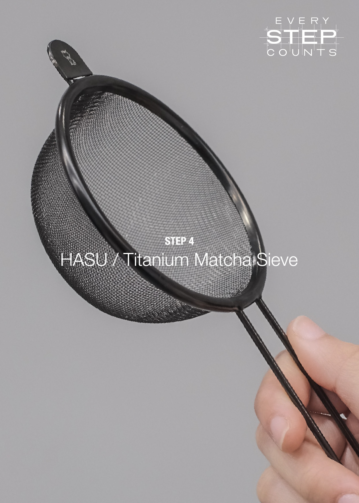 HASU / Titanium Matcha Sieve | Niko Neko Matcha