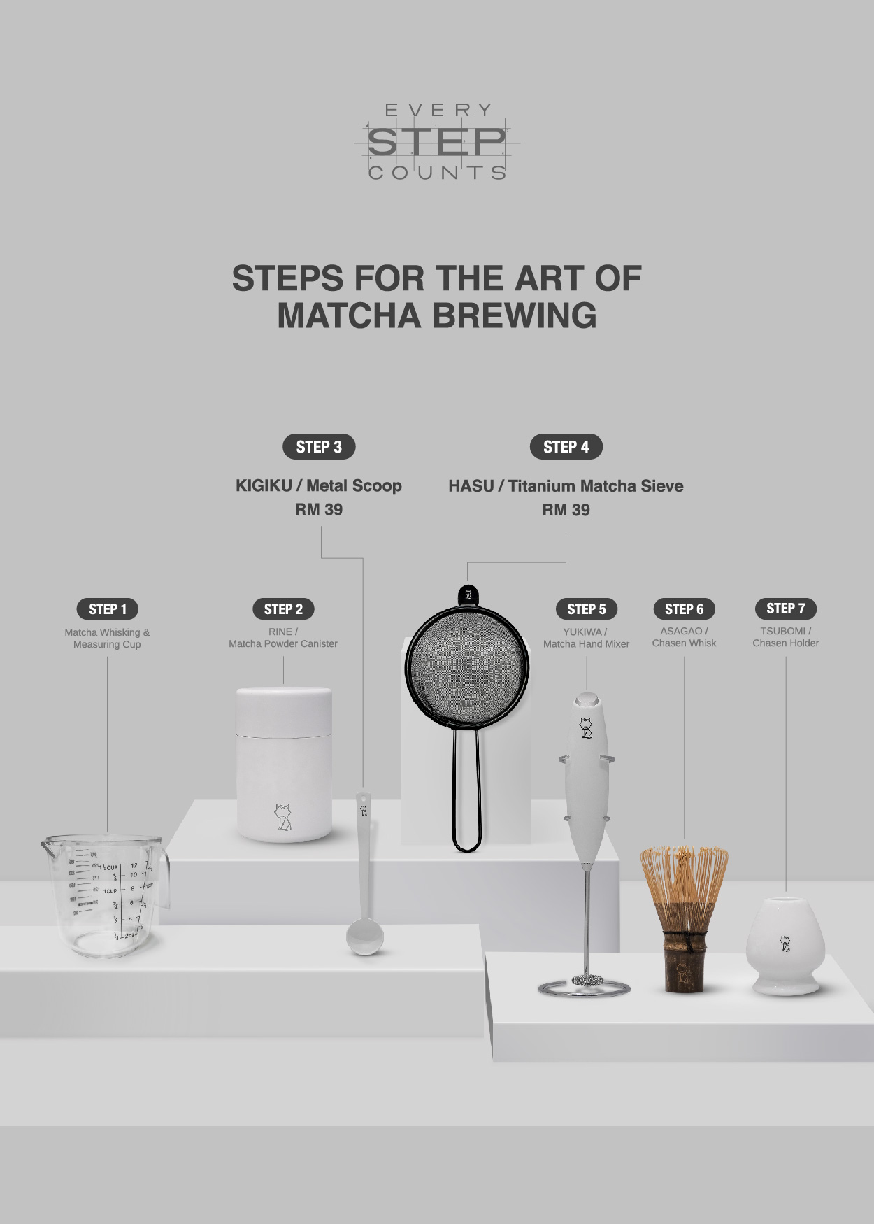 HASU / Titanium Matcha Sieve | Niko Neko Matcha